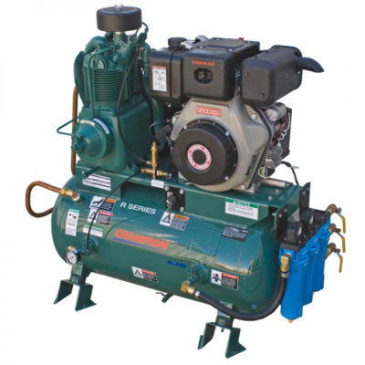 Champion LP R15 Yanmar Diesel 30 Gallon Tank Mount - Low Pressure ...